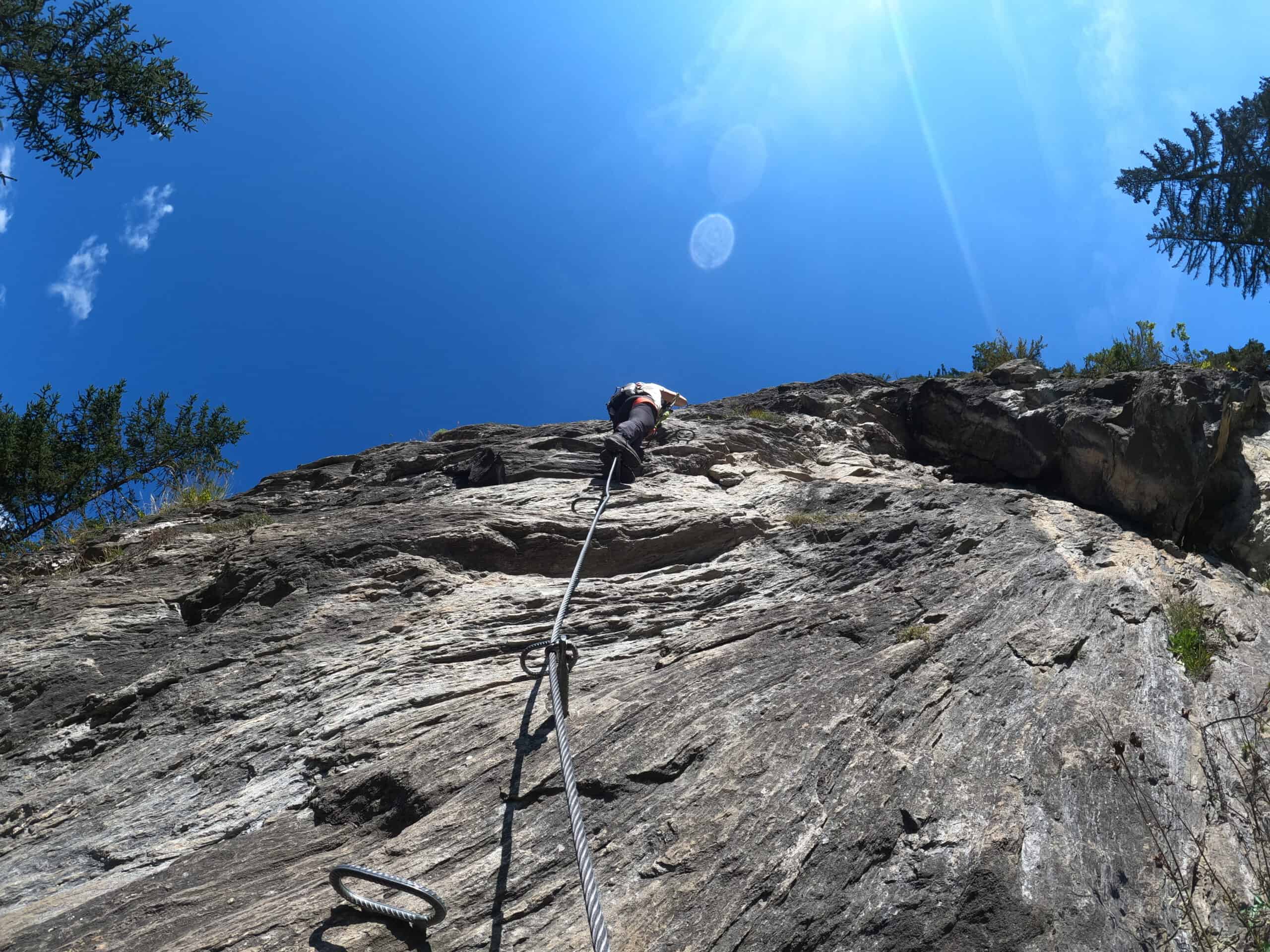 Peter Kofler Klettersteig - Stafflacher Wand ⋆ Tiempo Libre